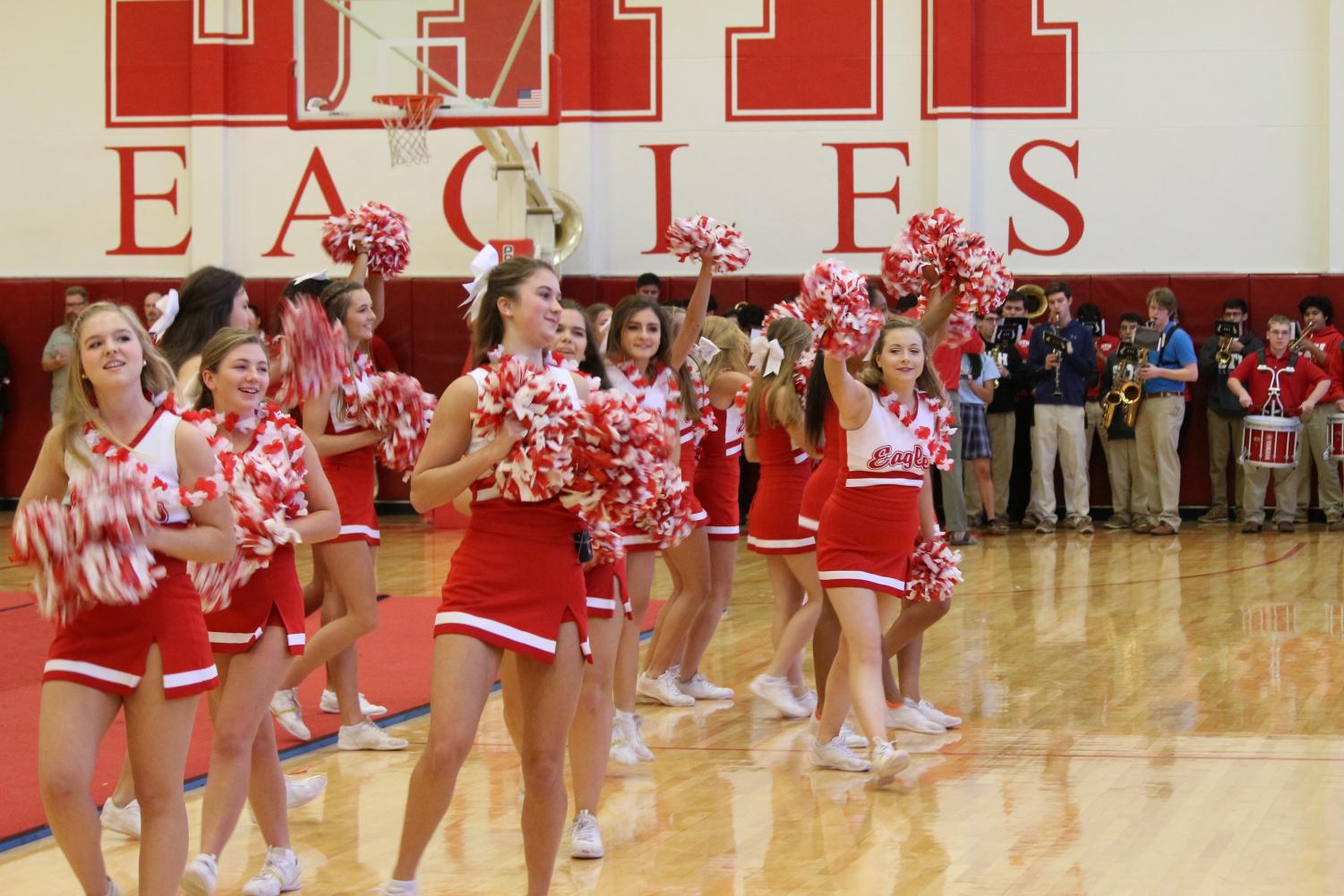 Missing: Pep in Pep Rallies – The Eagle